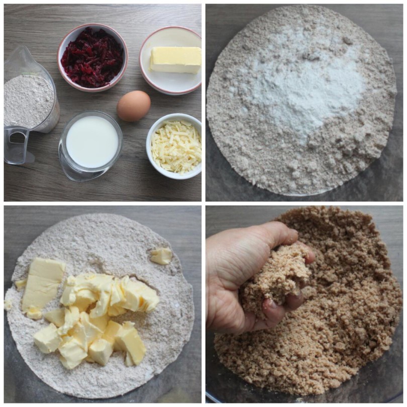 Beetroot and Cheese Scones - Her View From Home